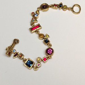 Patricia Locke | Jewelry | Patricia Locke Bracelet Gold Plte Swarovski ...